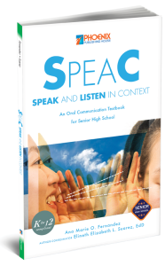 SpeaC (Speak and Listen in Context): An Oral Communication Textbook for ...